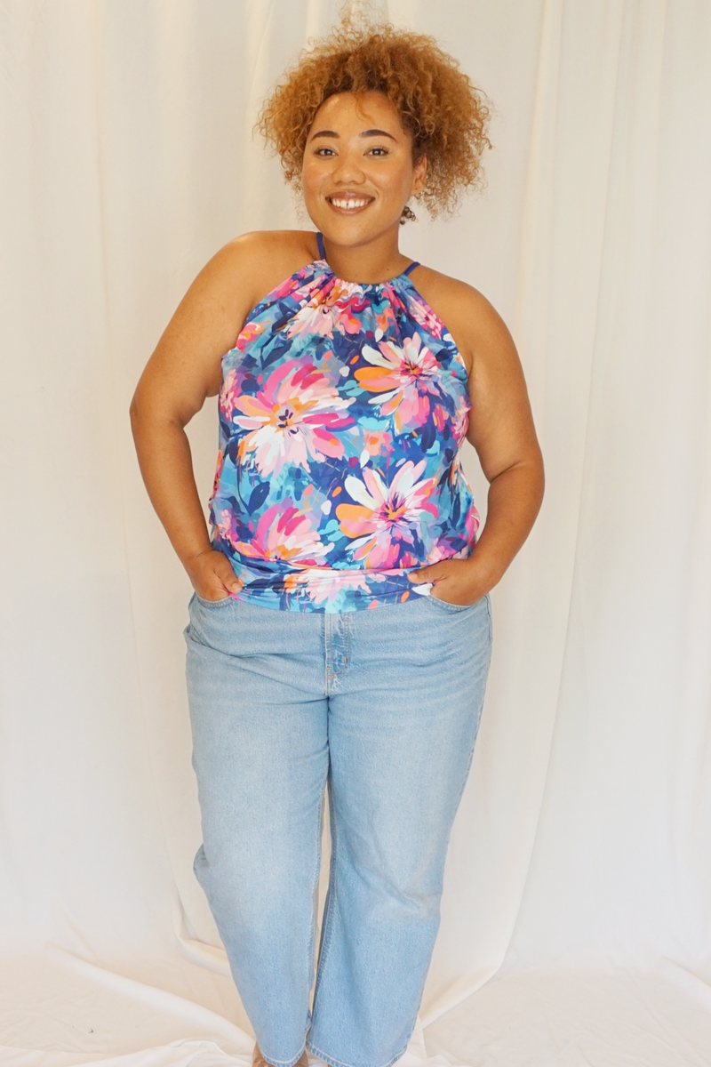 Garden Party Spaghetti Top – Colada Co.