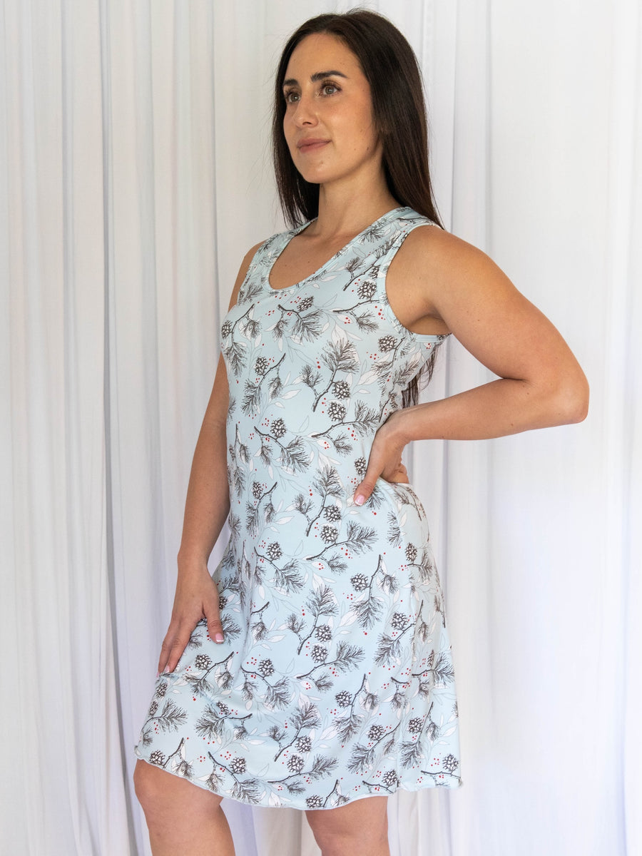 Cozy Pine Cone Ice Night Gown – Colada Co.